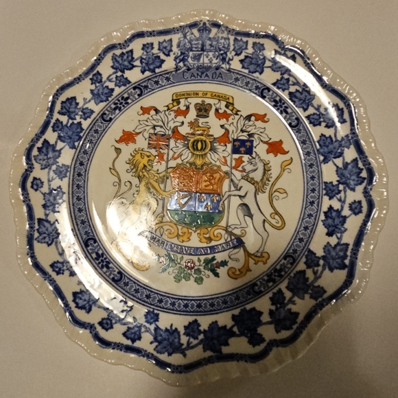 Wall Decor | Rare Canada Dominion Of Canada Coat Of Arms Blue 1 34 ...